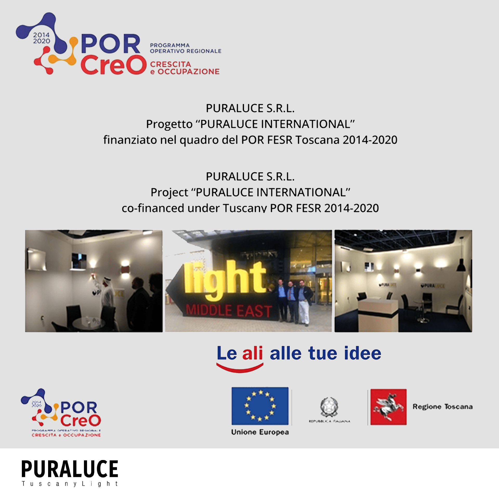 Puraluce International - Puraluce srl